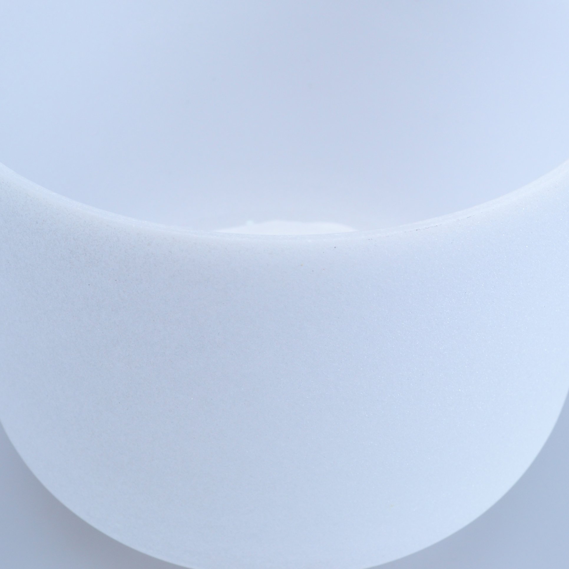 440HZ 8" A Third Eye Chakra Quartz Crystal Singing Bowl