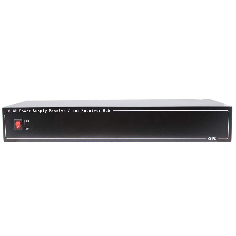 16 Channel Video Balun Power Supply Passive Video Receiver Hub,DC12V 20A 240W