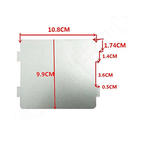 2 PCS Microwave Oven Parts Mica Slice Super Thick Heat Insulation Accessories,Waveguide Cover for Frigidaire 5304464061