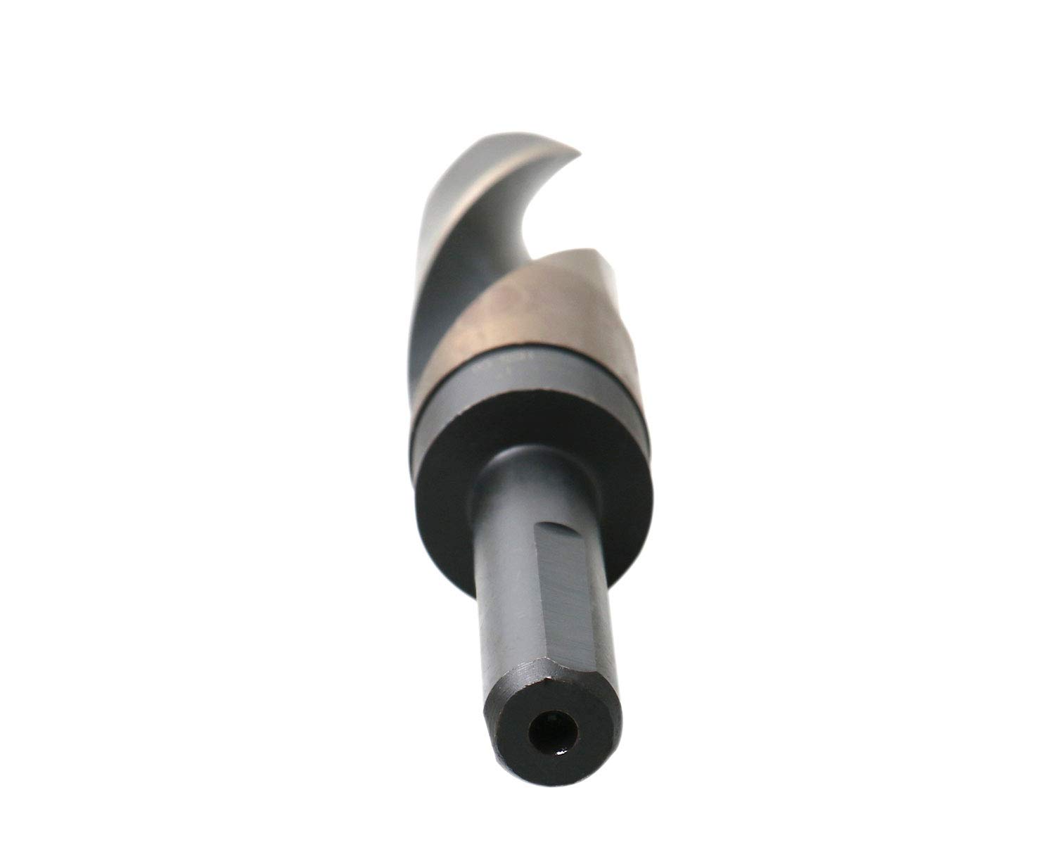 Accusize Industrial Tools 1'' ANSI M35(H.S.S. + 5% Cobalt) S and D Drill, 1/2'' Shank, 135 Degree Split Point, 0412-0001