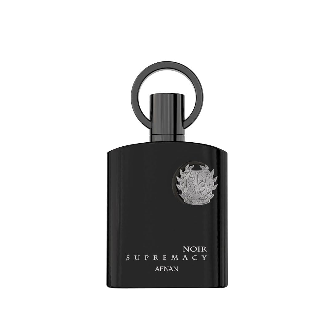 Afnan Supremacy Noir Eau de Parfum for Men, 3.4 Fl. Oz