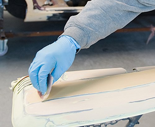 Adenna EPW446 Empower 8 mil Powder-Free Nitrile Exam Gloves, Medical Grade, Blue, Large, Box of 100