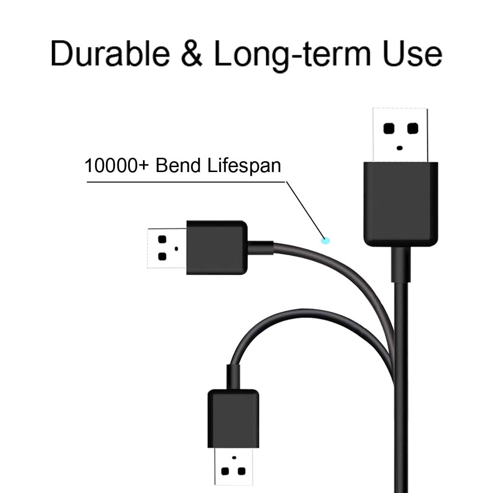 Lisheng 2Pack Black 3.3FT 30 Pin USB Charging Cable Cord for Galaxy Tab 2 10.1"/7.0",10.1"/8.9",Tab 7.7 Plus,Gt-n8013 Gt-p5113 Sgh-i497 i915 Note 10.1 GT-N8000,P5100,P3110,P7510 Tablet Charger Cable