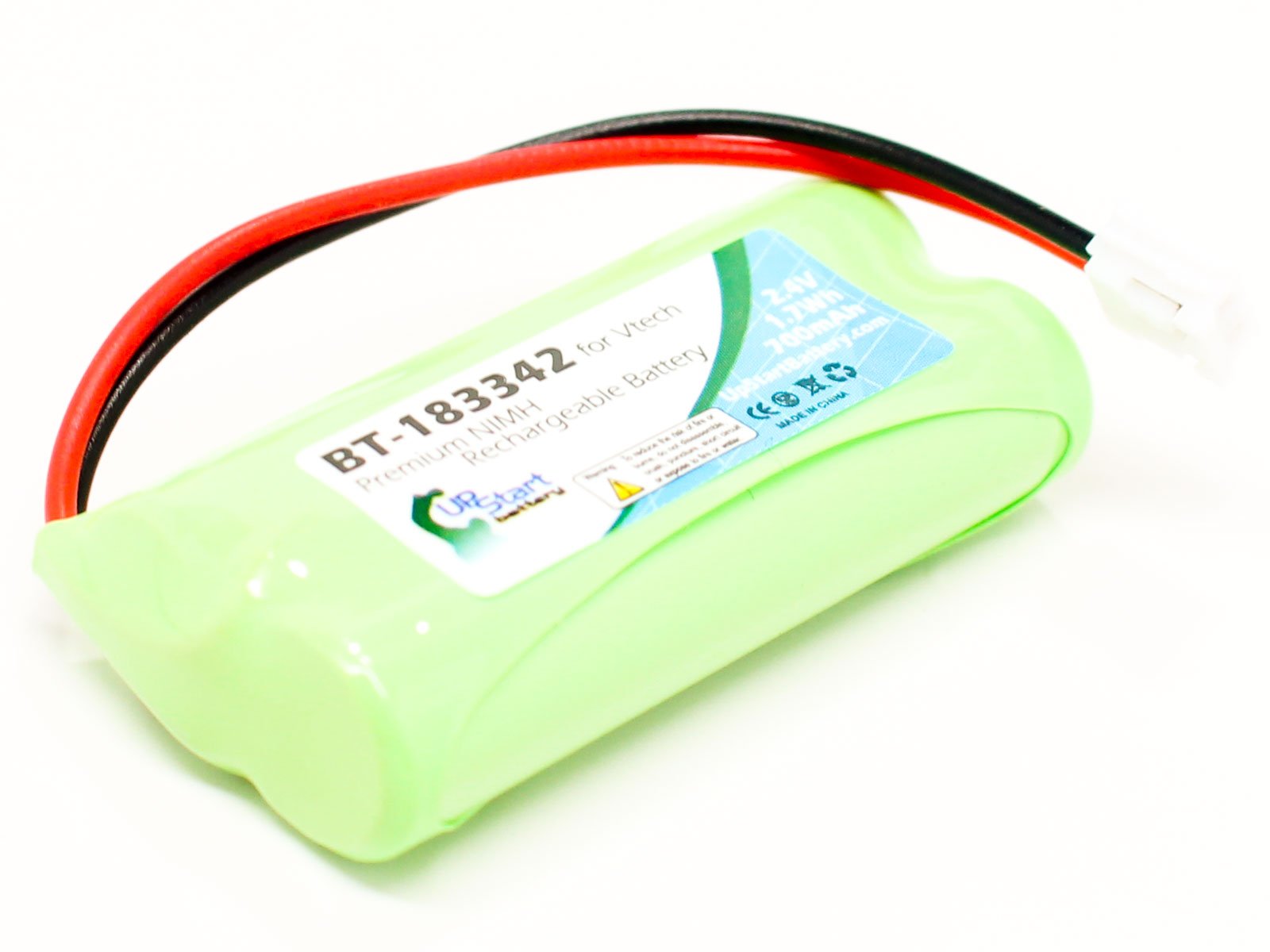 3X Pack - BT-183342 Battery for VTech DS6151, CS6429, CS6114, CS6419-2, CS6519-2, DS6521-2 and AT&T TL86109 Cordless Phones (700mAh, 2.4V, NI-MH)