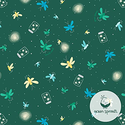 i Play Boys Reusable Absorbent Baby Swim Diapers Dark Green Fireflies 18 Months