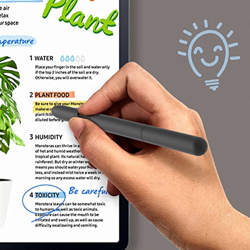 2 Pack Cute Design Silicone Sleeve Case Compatible with Samsung Galaxy Tab S7/S7+/S7 FE/S8/S8+/s8 ultra/S9/S9+/S9 Ultra S Pen, Protective Skin Cover case Non-Slip Smooth Grip Holder(Purple+Green)