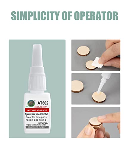 20g Professional Auto Glue,Car Adhesive Great for Auto Modification Parts and Repairs,Repairing Broken or Fixing Moving Auto Parts