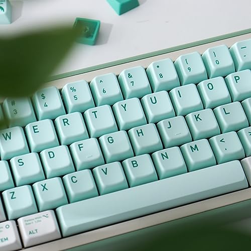 144 Keys PBT DYE MDA Profile Keycaps Green Keycaps Set for 61/64/87/04/108 Cherry Mx Switches Mechanical Keyboard