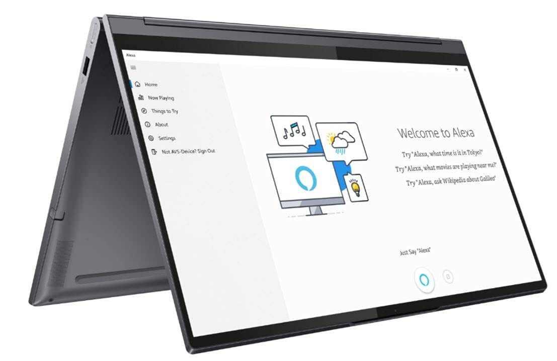 Lenovo 2021 Yoga 9i 2-in-1 15.6", Intel Core i7-10750H, UHD 4K (3840x2160) IPS Touchscreen Display 500 nits, NVIDIA GeForce GTX 1650 Ti, 16 GB DDR4 RAM,1TB SSD, Active Pen Plus, Win 10 - Slate Gray