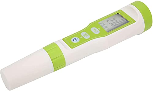 YUESFZ Precise Water Quality Testing Pen Portable PH ORP Conductivity Tester Temperature Meter Water Quality Detector with LED Display Practical Water Quality Detector