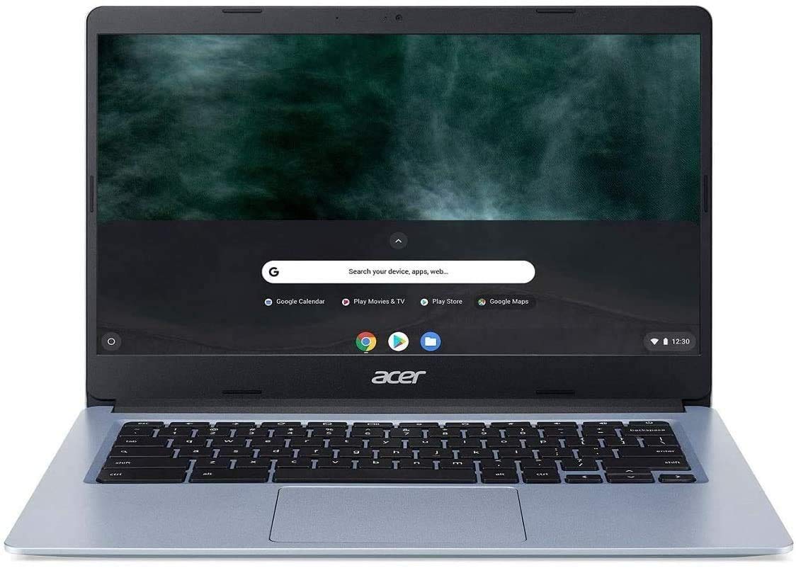 acer Chromebook 314 Laptop, 14" FHD NonTouch Display, Intel Celeron N4000, Intel UHD Graphics 600, 4GB Memory, 64GB eMMC, Chrome OS, Gigabit WiFi, Bundled with TSBEAU 32GB Micro SD Card +Led Light