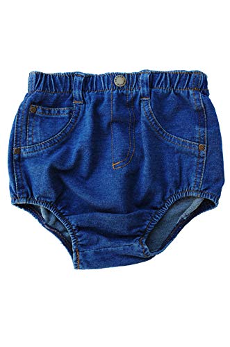 4Rodeo Western Baby Toddler Denim Diaper Cover (12 Months)