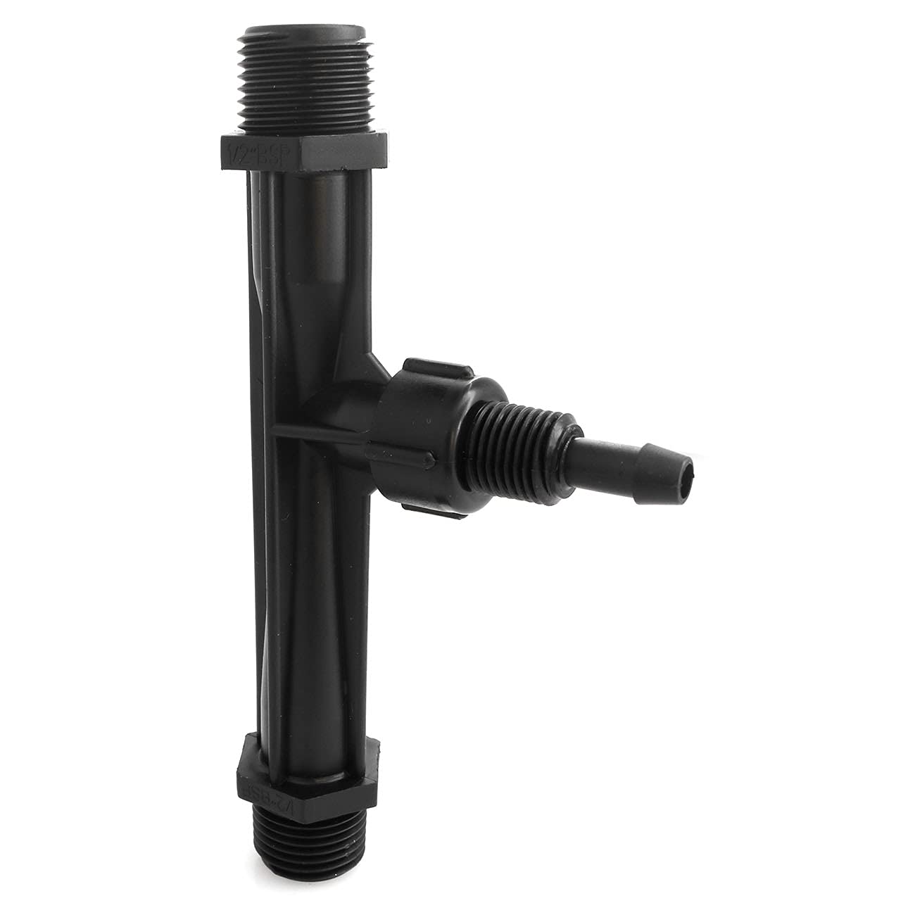 LQ Industrial 1/2Inch Irrigation Venturi Fertilizer Mixer Injectors Black Plastic Irrigation Tube Agriculture Tool
