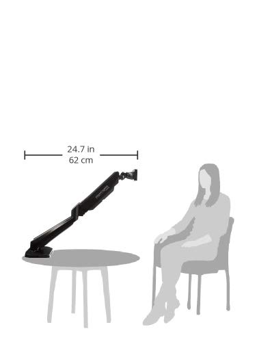 アイ・オー・データ I-O Data DA-ARMD4 Monitor Arm (Dual), GigaCrysta VESA Standard, USB Port, Audio Terminal, Japanese Manufacturer
