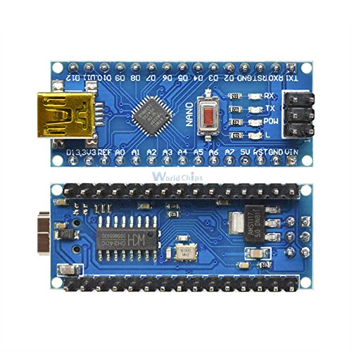 10PCS Mini USB CH340 Nano v3.0 3.0 Atmega328P Controller Board for Arduino CH340g MEGA328 5V 16M Driver Module atmega328