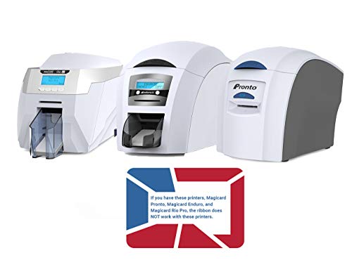 2 x Magicard 300 Printer MC250YMCKOK Color Ribbon - YMCKOK - 250 Prints with Bodno Software Demo Card