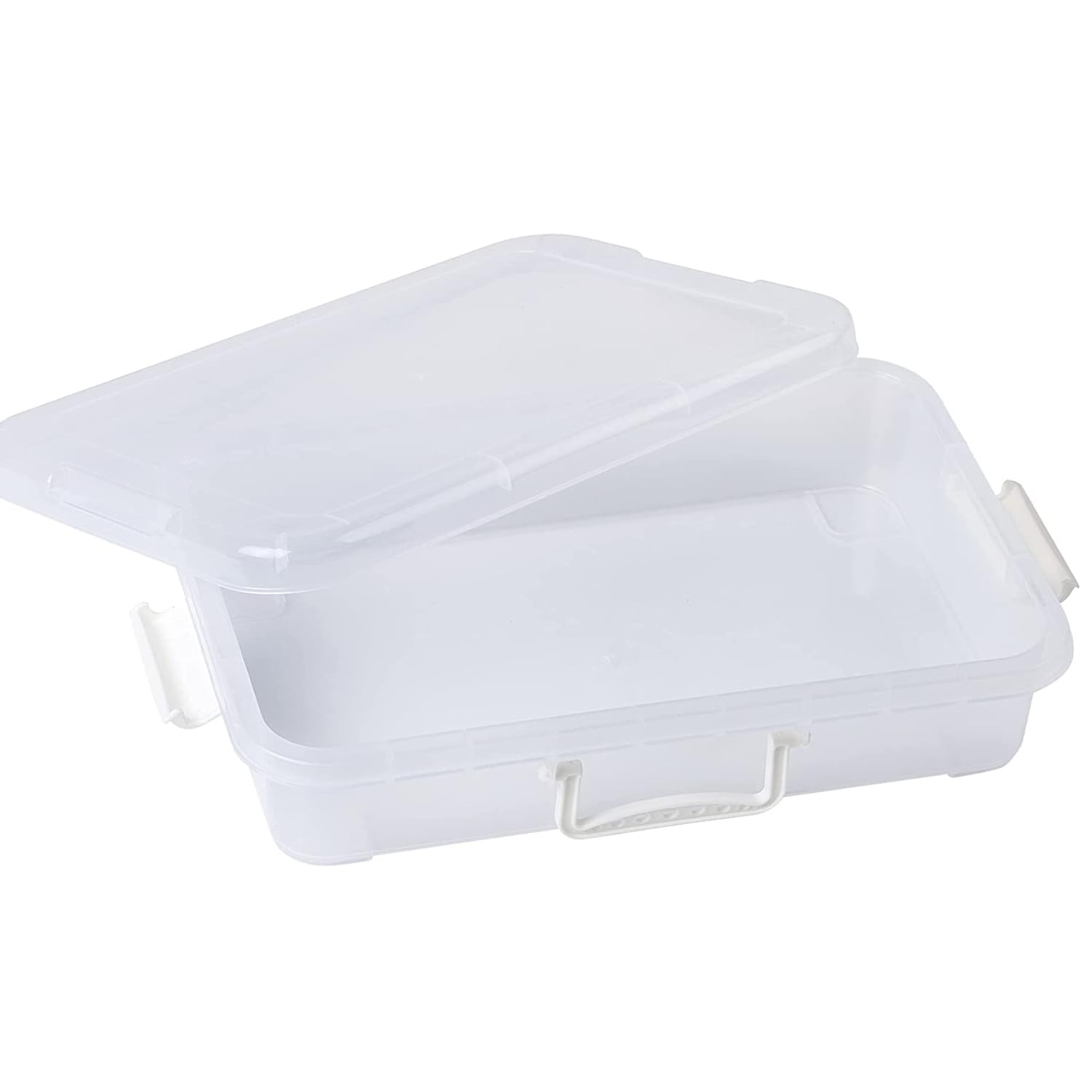 15Inch Portable Sensory Bin Play Tray with Lid, Fill with Water, Sand, Beads and More. Works with Moon Sand, Kinetic Sand, Orbeez Water Beads and More.