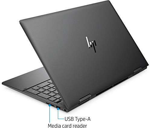 2020 HP Envy X360 2-in-1 15.6 Inch Touchscreen Laptop (AMD Quad-Core Ryzen 7, AMD Radeon RX Vega 10, 32GB RAM, 1TB SSD, Backlit Keyboard, WiFi, Bluetooth, HDMI, Windows 10 Home) (Black)