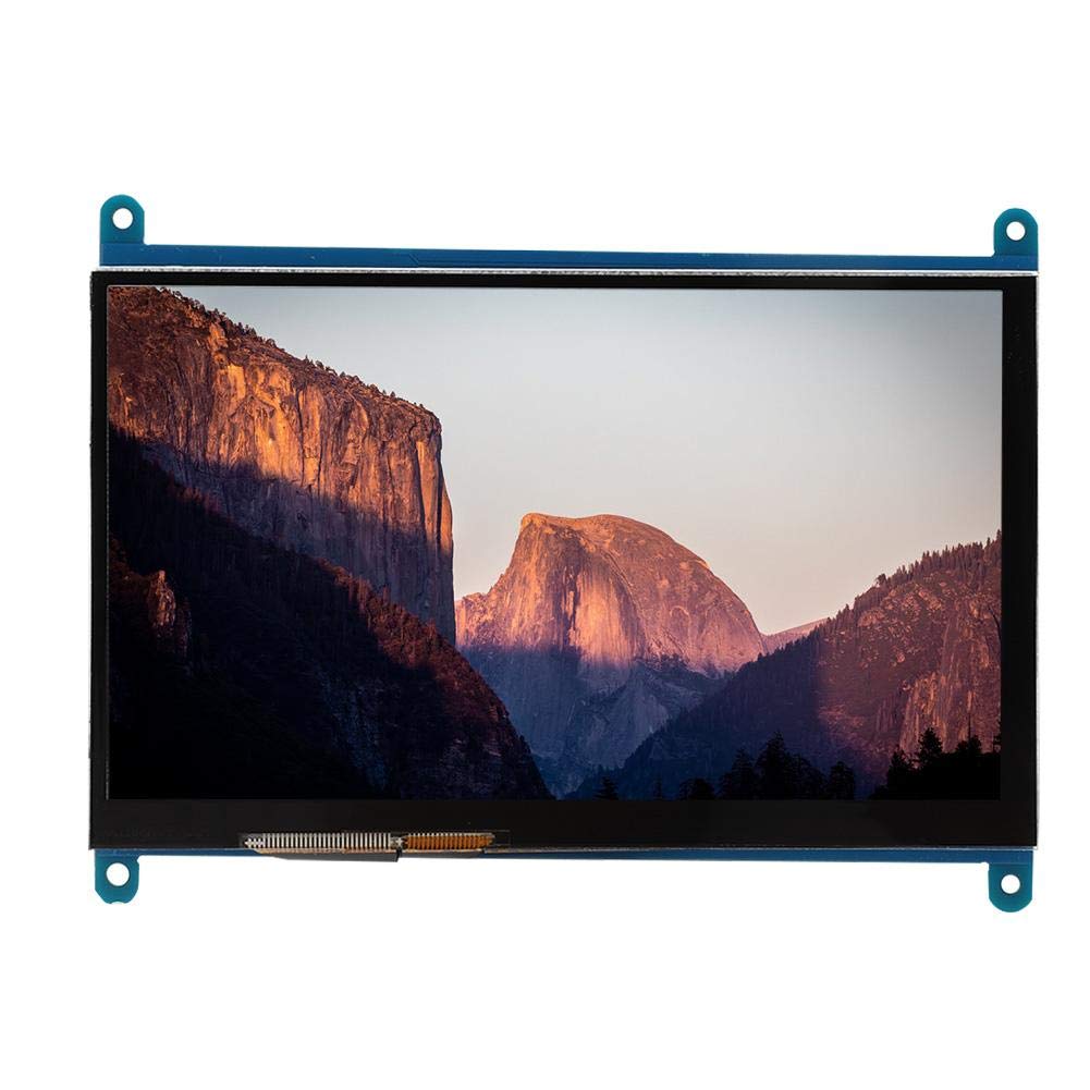 Mugast 7 Inch Capacitive Display,Professional HD 1024x600 LCD Touch Monitor Screen Replacement for 1/2/3, Support / / System 5 Touch, Drive