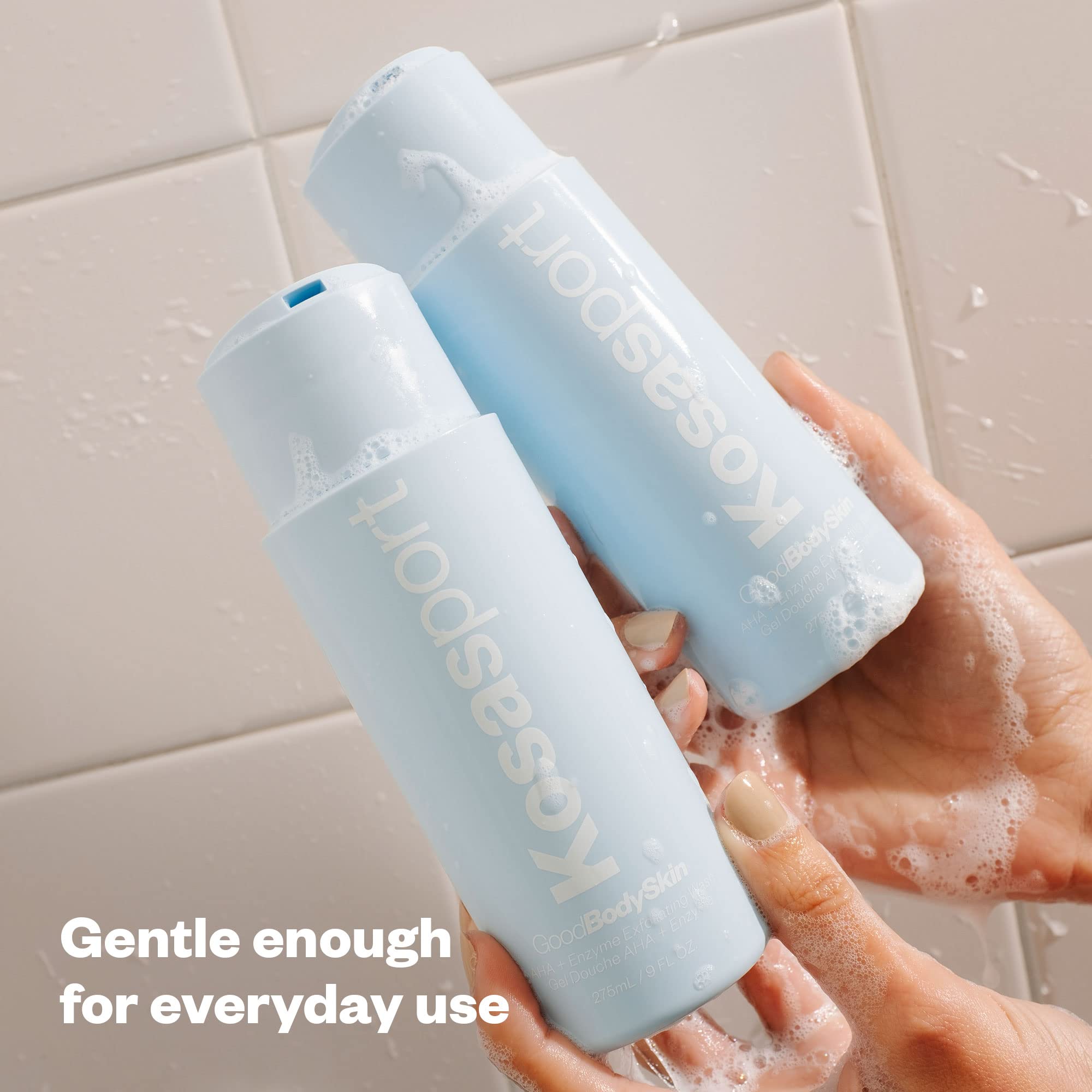 Kosas Kosasport Good Body Skin Body Wash | AHA & Enzyme Exfoliating Wash