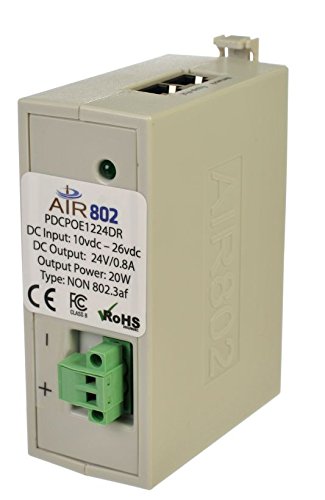 AIR802 DC - DC Converter + PoE Injector 12 VDC in and 24VDC PoE Out