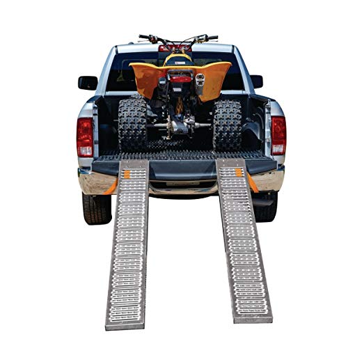 1000 Lb Pound Steel Metal Loading Ramps 6'x9" - Set of 2