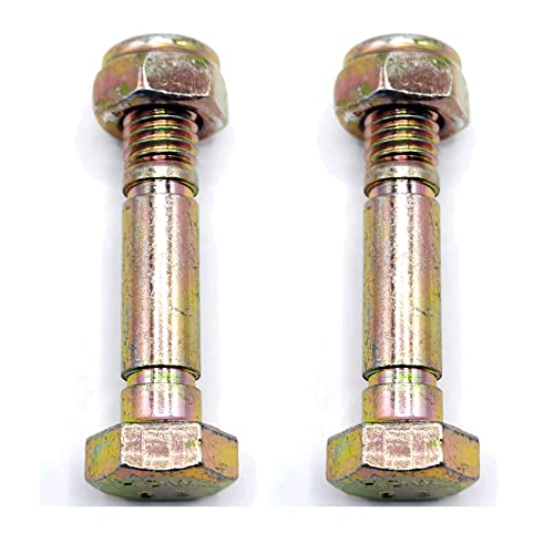 2 Pack 303160355P 303160355 Replacement Shear Pins Bolt and Nut for MTD Powersmart Snowblowers