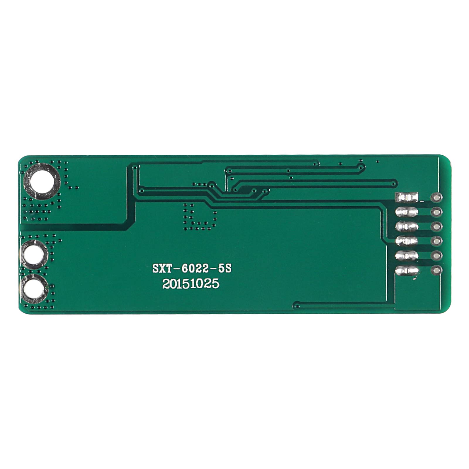 4 Pcs MELIFE 5S 15A Charger PCB BMS Protection Board for 18650 Lithium Battery Cell Battery Charger Lipo 18V 21V with 6-core Wire