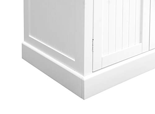 2L Lifestyle Ashlyn Cabinet White Finish, Large