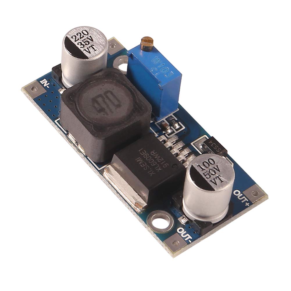 AITRIP 10 Pack XL6009 DC-DC Buck Boost Voltage Converter Power Module 4A 400KHz Adjustable Switch Module 3.8-30V to 1.25-35V Power Supply