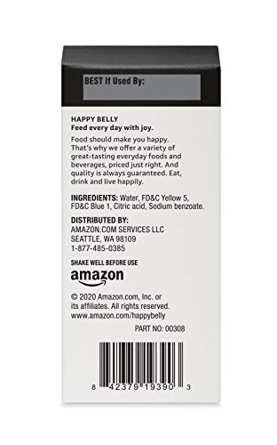 Amazon Brand - Happy Belly Green Food Color, 1 fl oz