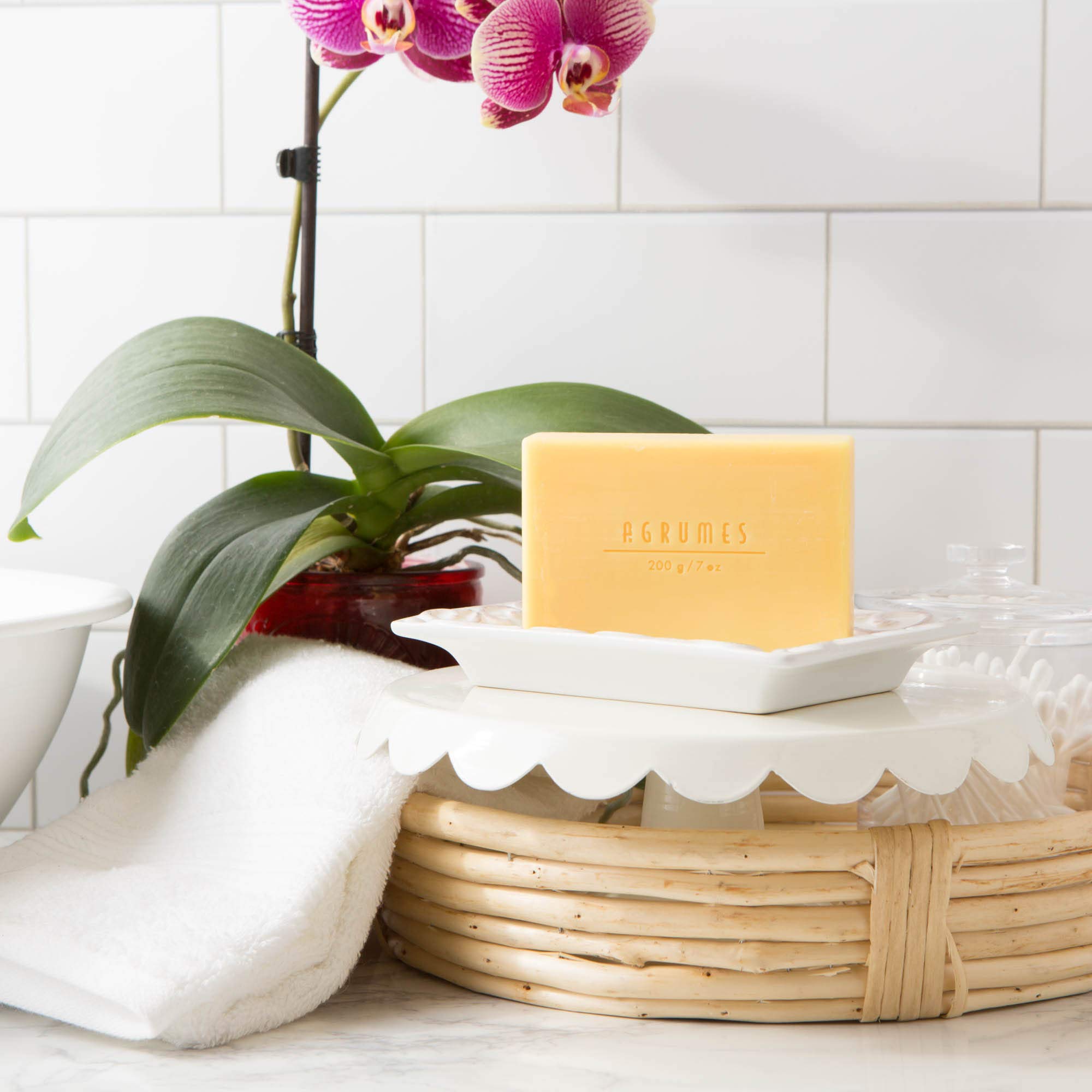 Aix en Provence Triple Milled Shea Butter Artisanal French Soap, 200g Soap Bar (5029)