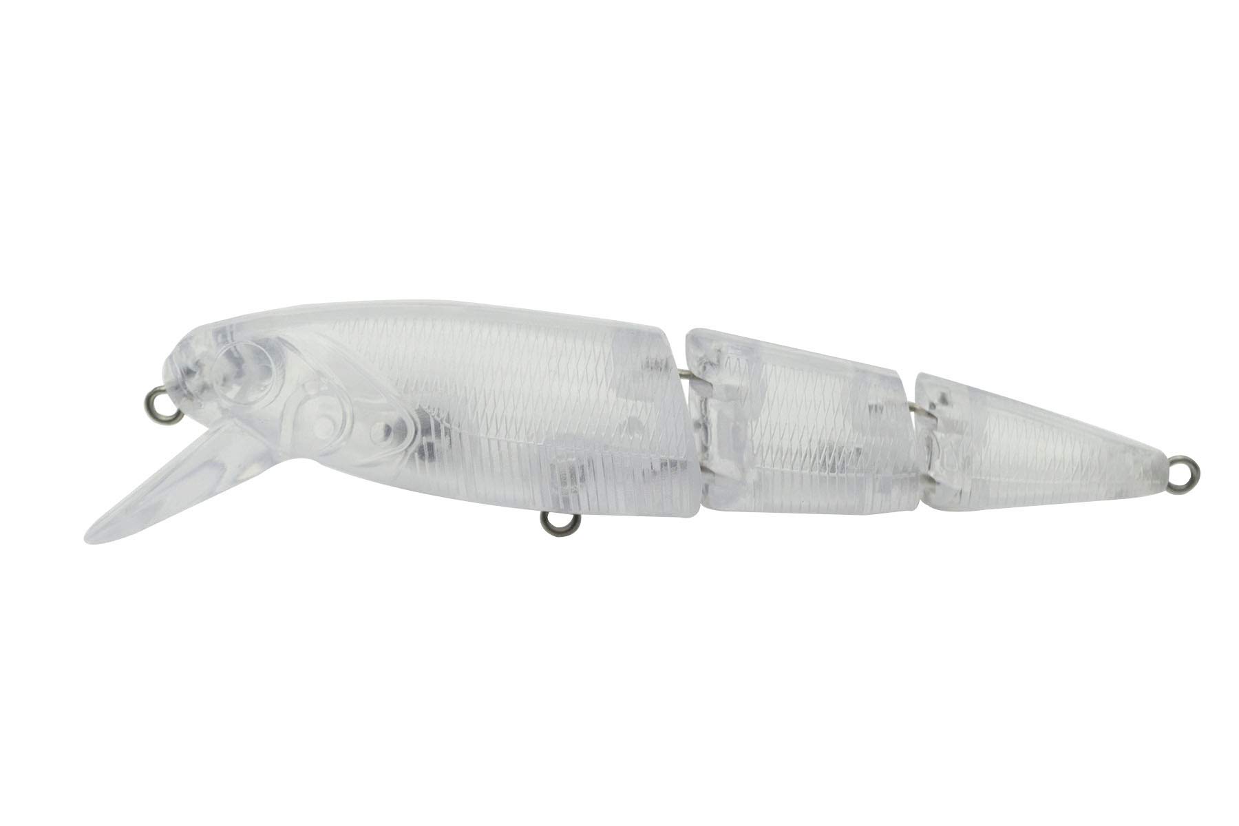 10pcs Unpainted swimbait Fishing Lure Body 110mm 13.27g 3sections Blank Clear Hard Lures 8075