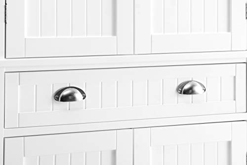 2L Lifestyle Ashlyn Cabinet White Finish, Large