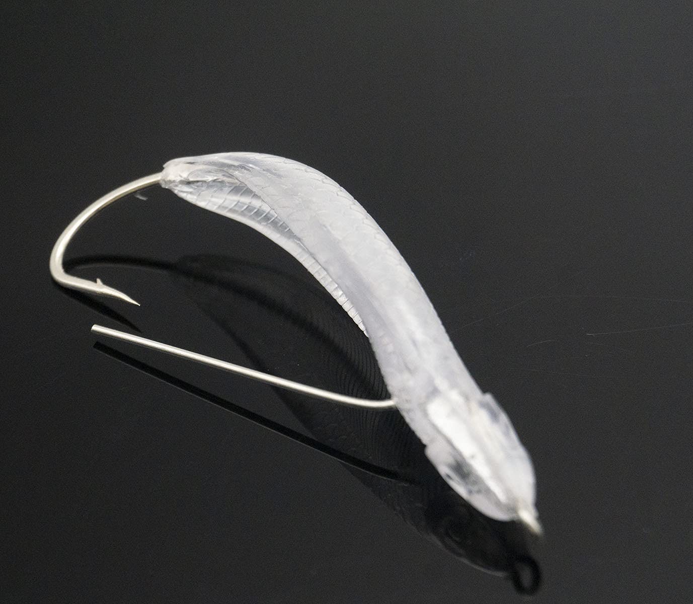 10pcs Unpainted Simulation Fishing Lure Blank topwater Freshwater VIB Bait Trout Salmon 68mm 7.2G Lure Body with Hook Free Eye 8281