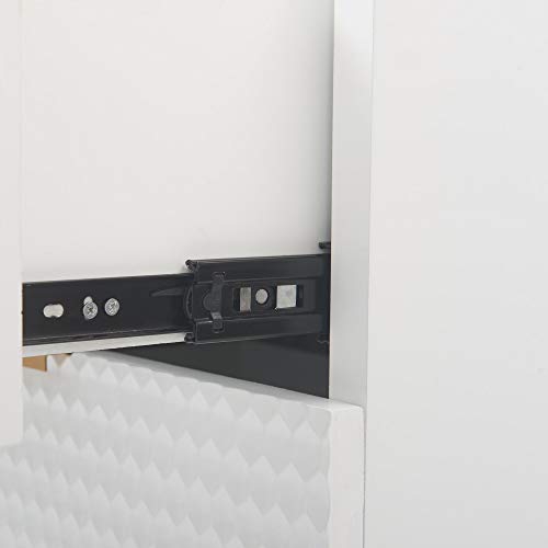 Amazon Brand β Rivet Kingston Modern Dresser 19.69"W, White