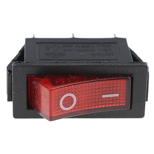 120927-24 120 Volt Rocker Switch Lighted On Off for FMI Desa Electric Fireplaces(1 PCS)