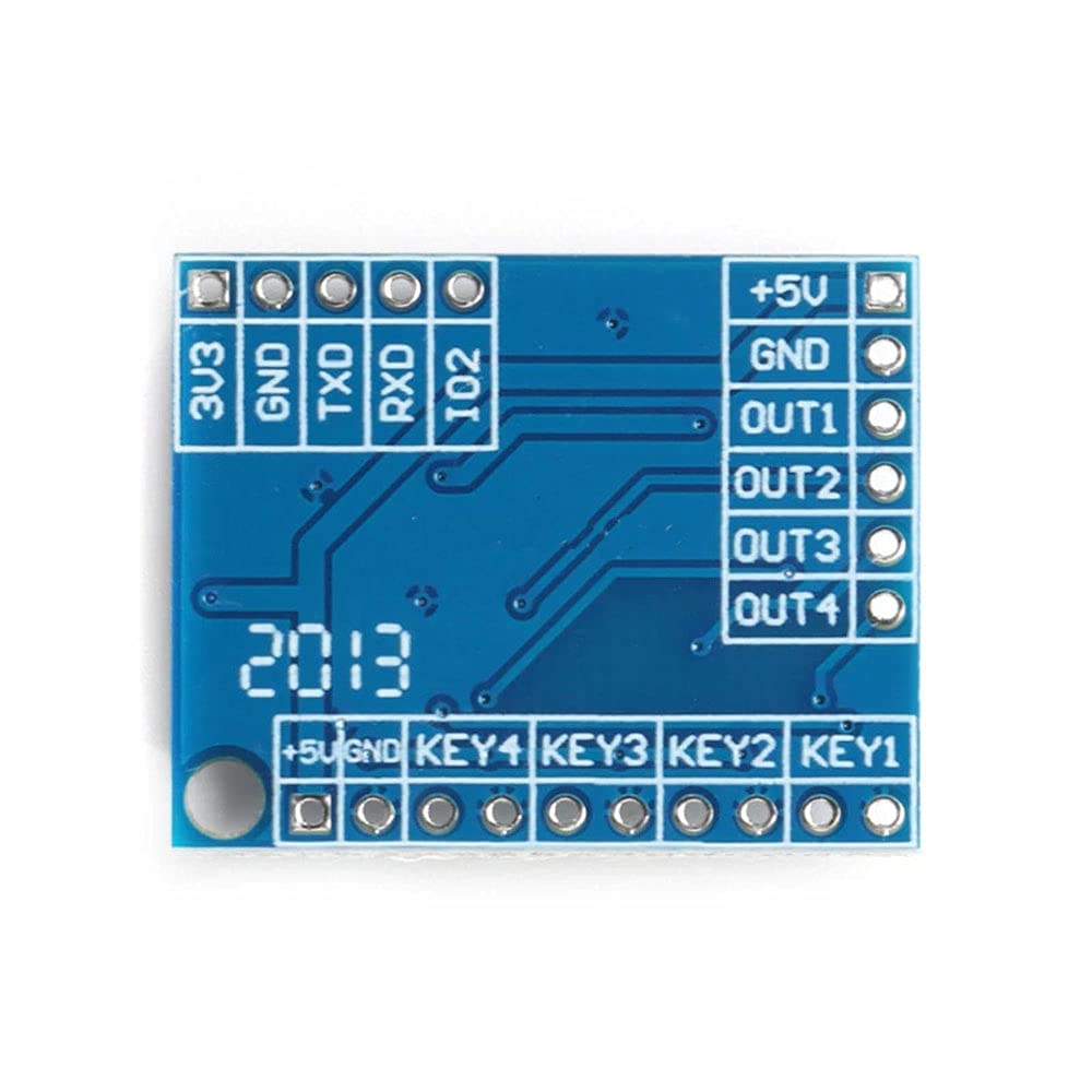 Rakstore PSF-B04 Remote Control Board Module 4 Channel Way Switch Module Microcontroller Development Board DIY for Phone