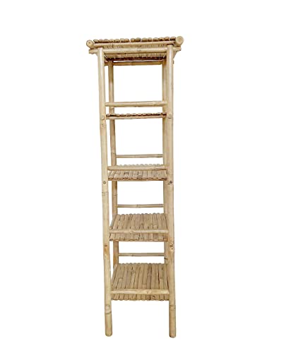 5-Tier Bamboo Storage Shelf