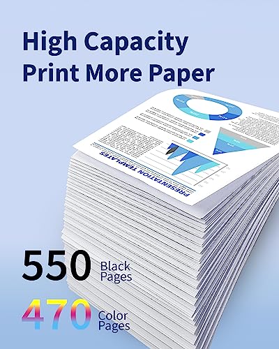 202XL Ink Cartridges Remanufactured Replacement for Epson 202 Ink Cartridges Multipack T202XL T202 to use with Workforce WF-2860 Expression Home XP-5100 Printer (1 Black, 1 Cyan, 1 Magenta, 1 Yellow)