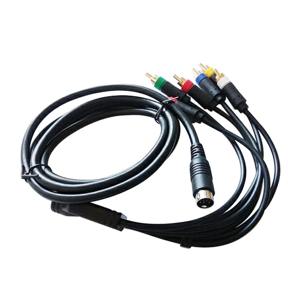 10pcs/Set for Sega Mega Drive MD2 for 16bit RCA Composite Cable for Sony PVM BVM NEC XM UPSCALER BNC Not Component