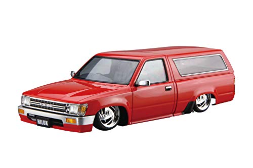 Aoshima Bunka Kyozai 1/24 The Model Car Series No.59 Toyota YN86 Hilux New Old School 1995 Model Car