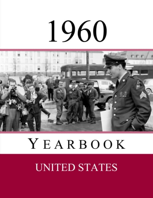 1960 US Yearbook: Original book full of facts and figures from 1960 - Unique birthday gift / present idea.