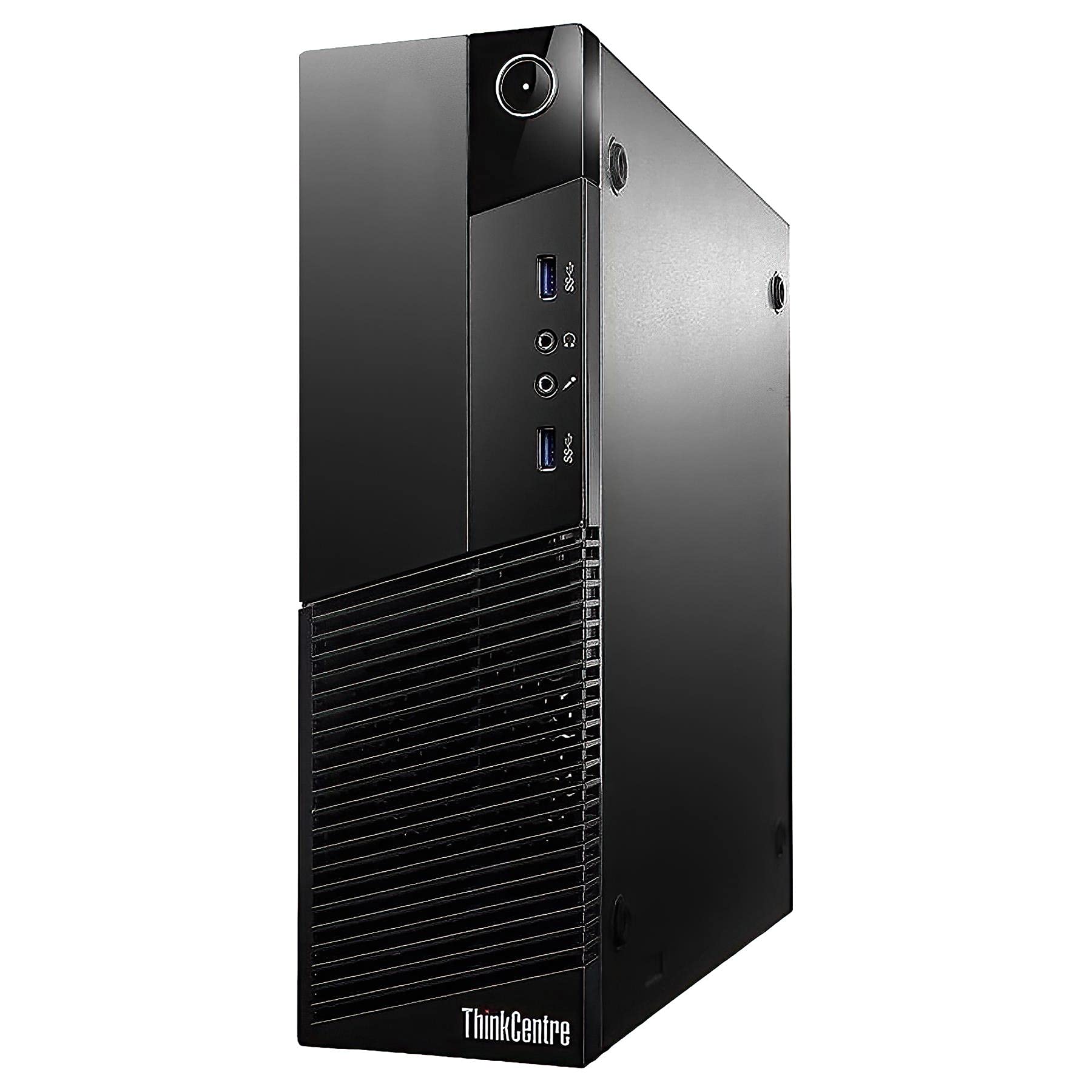 Lenovo ThinkCentre M93P Fast Desktop Computer PC with Dual 20Inch Monitor(HDMI), Intel Quad Core i5 4570 3.20 GHz, 8GB DDR3, 256GB Solid State SSD, KB, Mouse, USB WiFi, Windows 10 Pro 64-bit(Renewed)