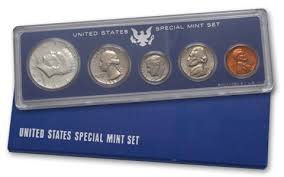 1967 P 5 Piece set Proof in original packaging from US mint Proof