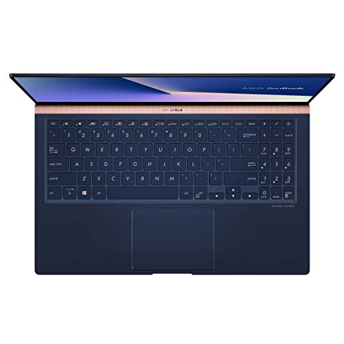 ASUS ZenBook 15 Ultra Slim Compact Laptop 15.6” FHD 4-Way NanoEdge, Intel Core i7-8565U Processor, 16GB DDR4, 512GB PCIe SSD, GeForce GTX 1050, Ir Camera, Windows 10, UX533FD-DH74, Royal Blue
