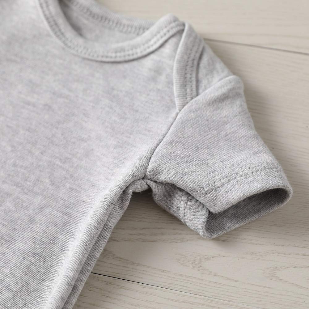 Acwssit Aunt Cool Than Dad Baby Boy Clothes Unisex Funny Baby Girl Baby Bodysuit gray 0-3 months