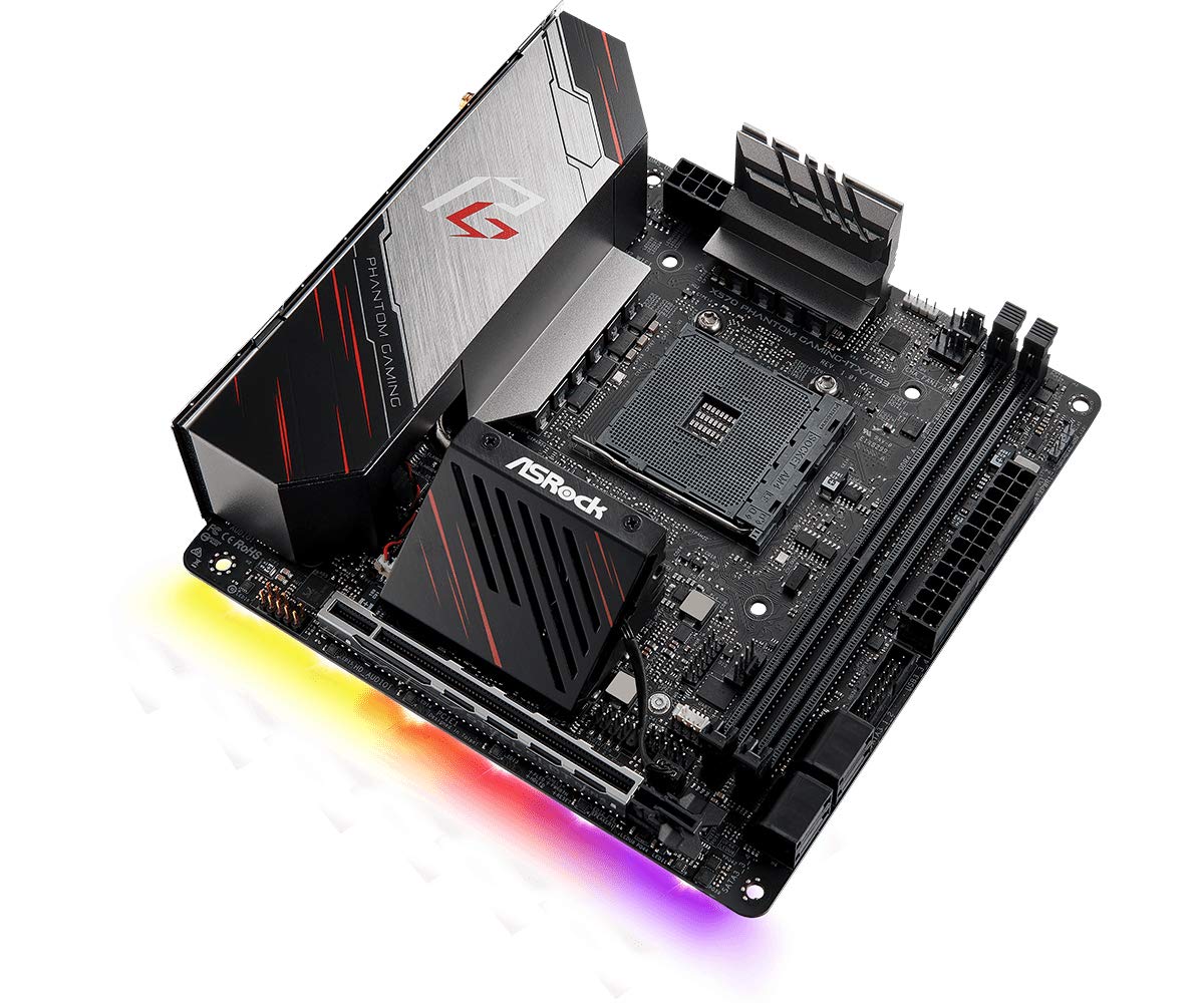 ASRock X570 Phantom Gaming-ITX/TB3 Mini ITX Thunderbolt 3 AMD Motherboard Model X570 Phantom GAM ITX