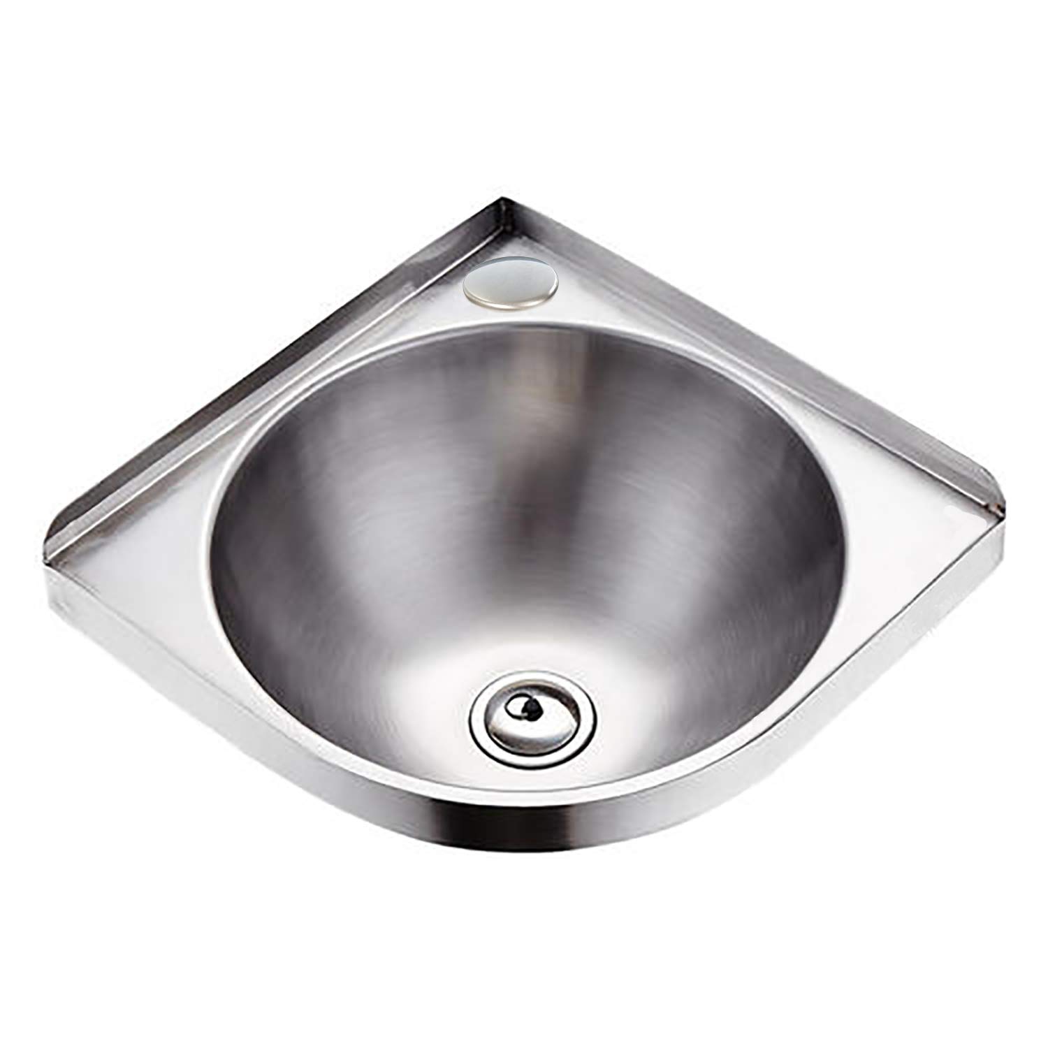2 Pack Kitchen Sink Hole Cover Faucet Hole Cover Kitchen Sink Tap Hole Plate Stopper Cover Blanking Metal Stainless Steel Plug