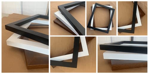 22x46 Picture Frame White - Wood 22x46 Poster Frame 22x46 Frame Glass Gallery Wall